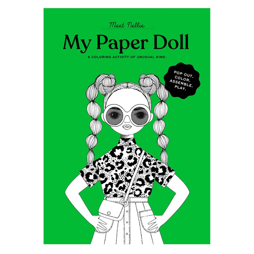 doll coloring book
