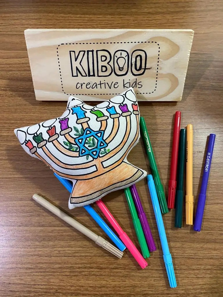 Kiboo Kids - Chanukah Menorah for Coloring – Hipstitch